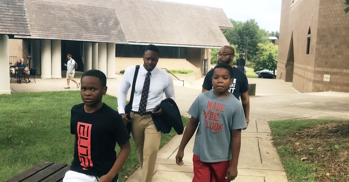 Students from new DuBois Academy visit Bellarmine's campus with their ... Students from new DuBois Academy visit Bellarmine's campus with their ...